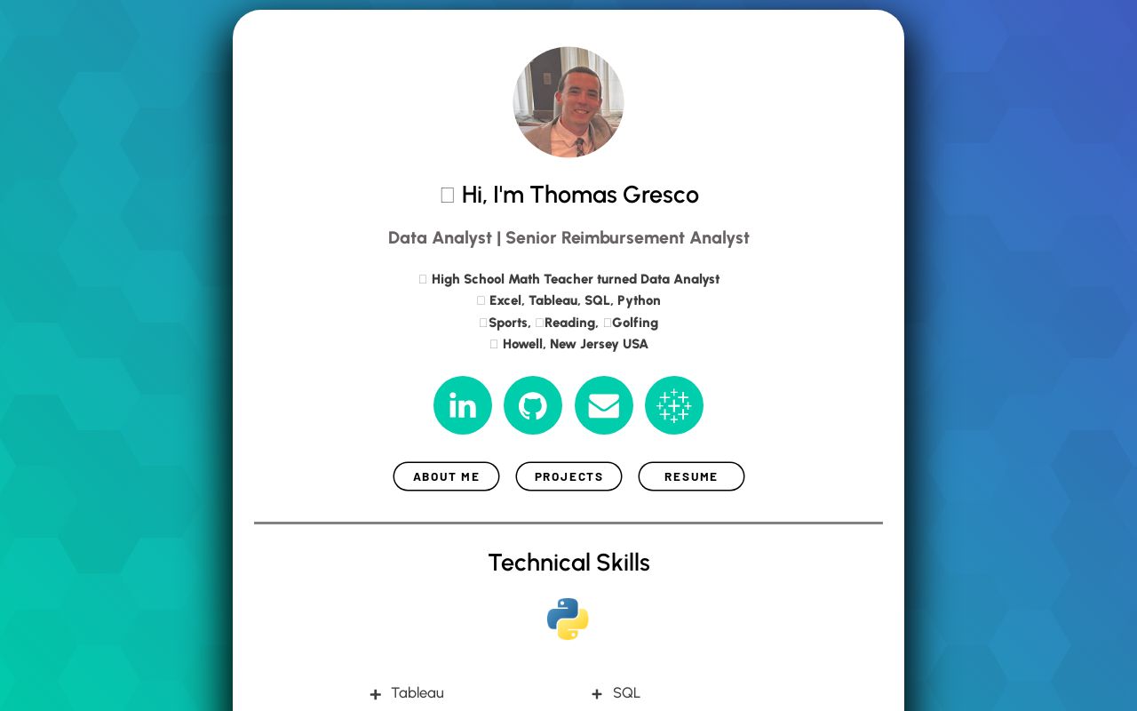 Gresco Data Portfolio